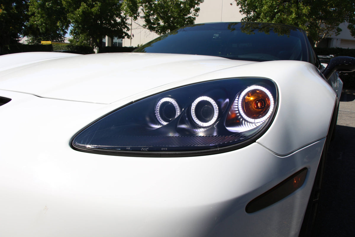 Zen6 Clear Headlight Lenses DOT for Chevrolet Corvette C6 2005-2013 ...